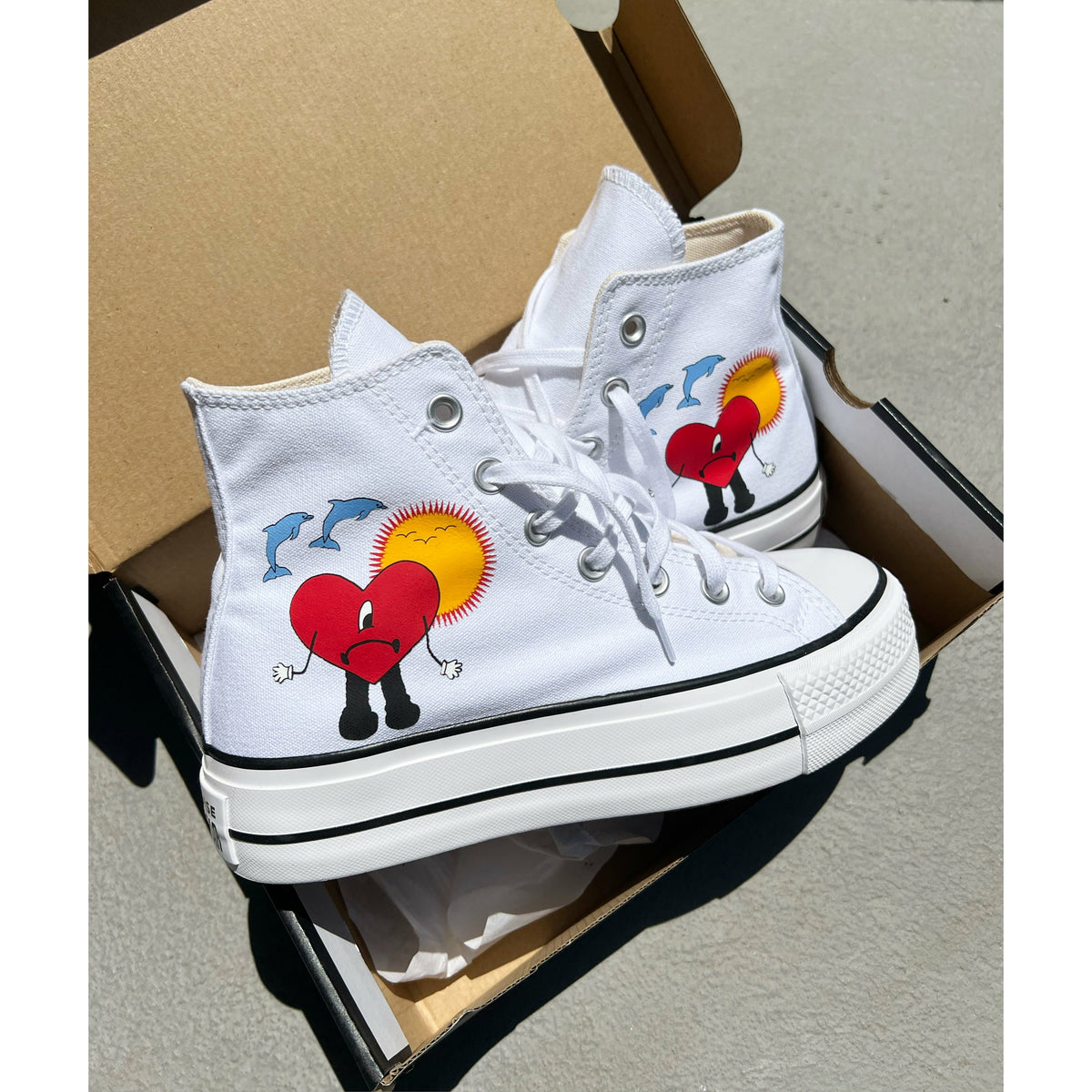 Un Verano Sin Ti Platform Converse – Wavy Creationz