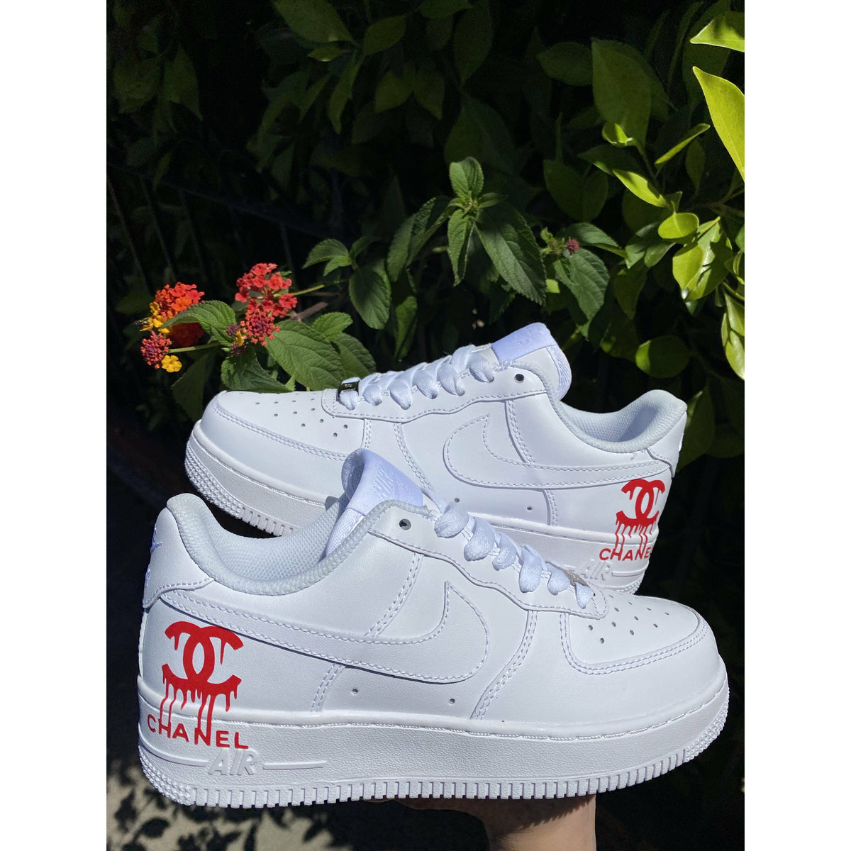 Coco Drip AF1s [RED] – Wavy Creationz